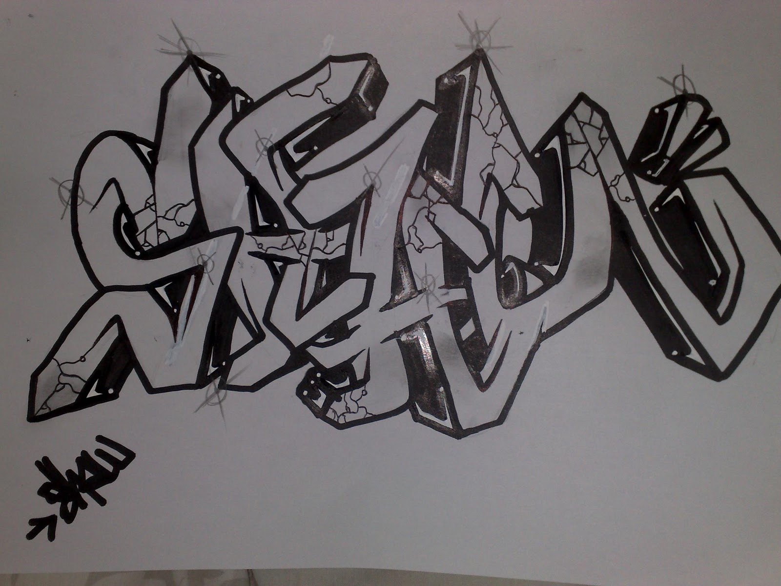 Tutoriel pour apprendre les bases du graffiti