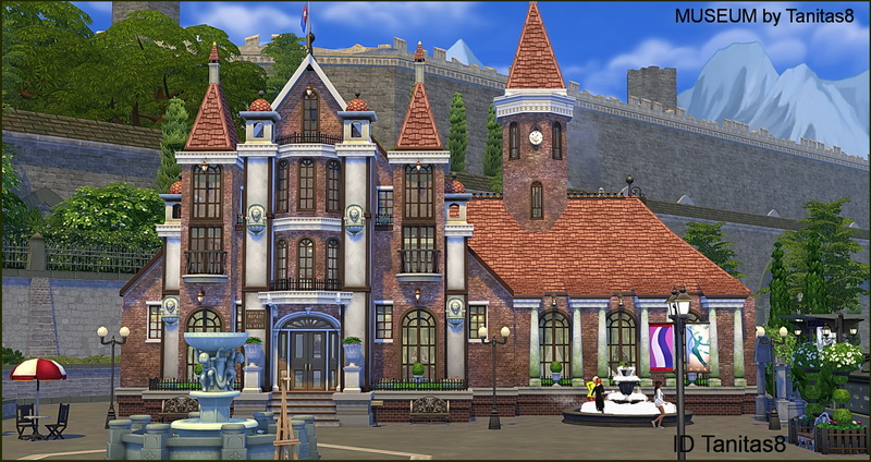 Sims 4 CC's - The Best: MUSEUM (NoCC) by Tanita