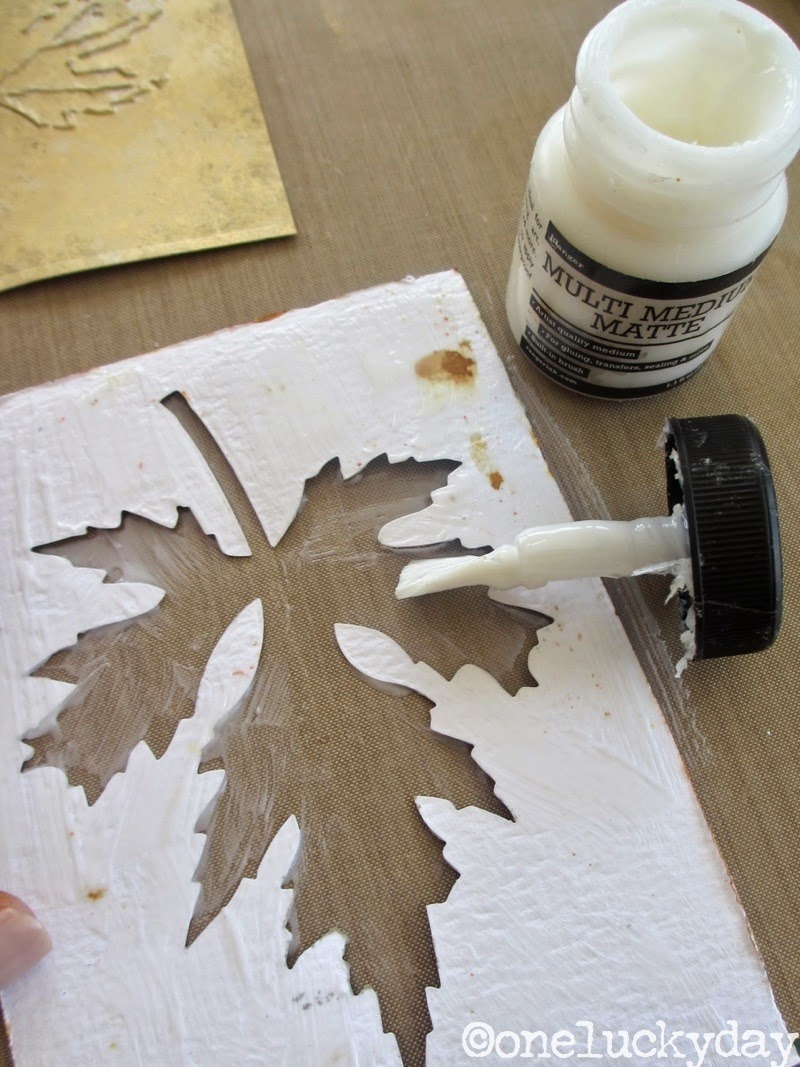 One Lucky Day: Layered Leaf Card