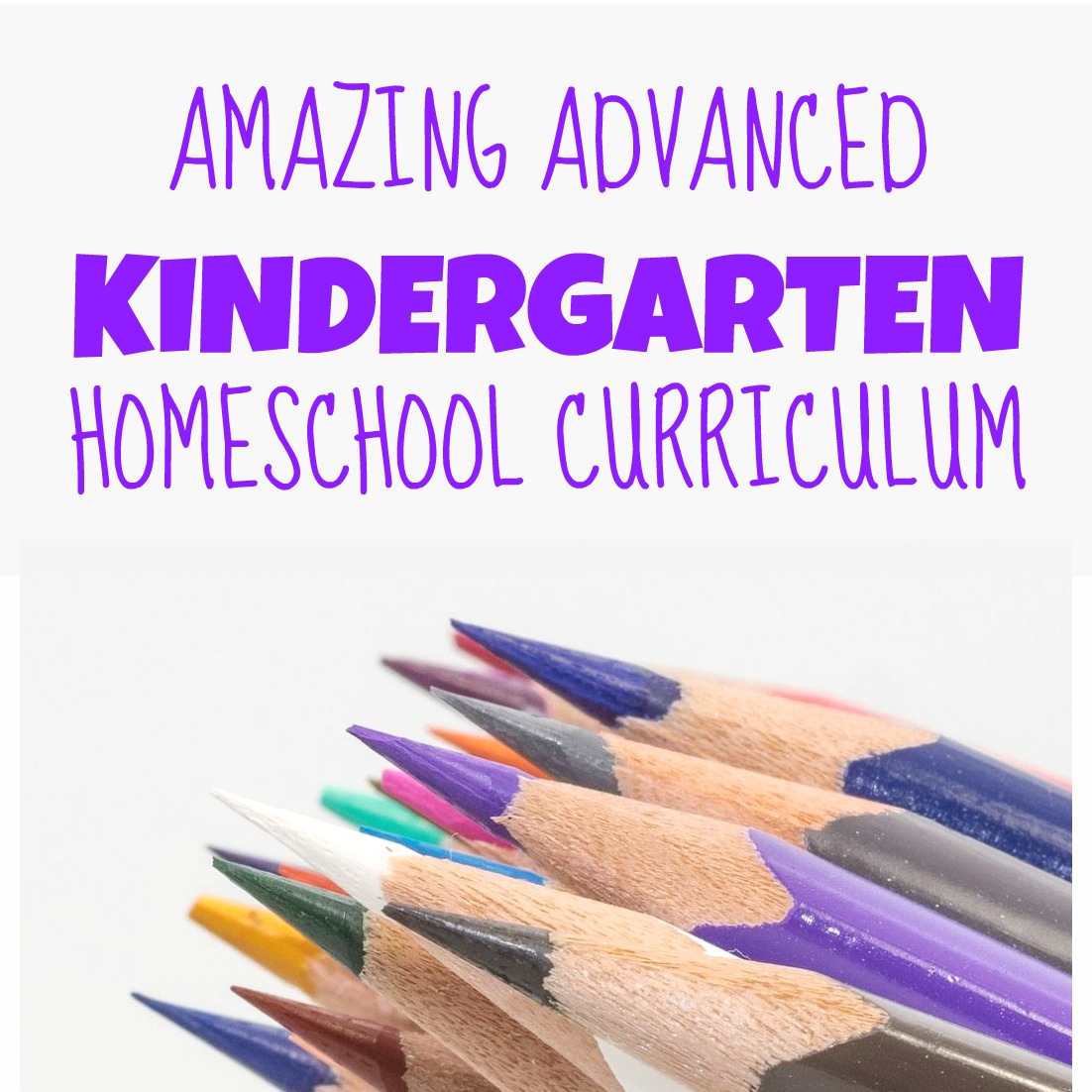 Amazing Homeschool Curriculum for First Grade/ Advanced Kindergarten ...