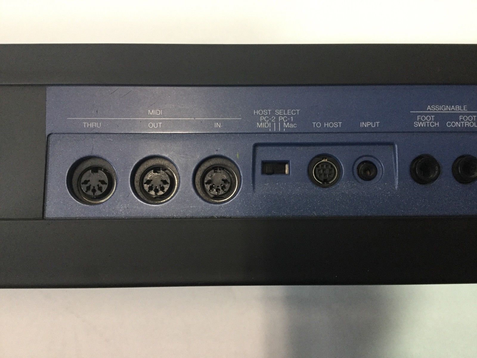 MATRIXSYNTH: Custom Silver Yamaha CS1x Synth Module Minus Keys