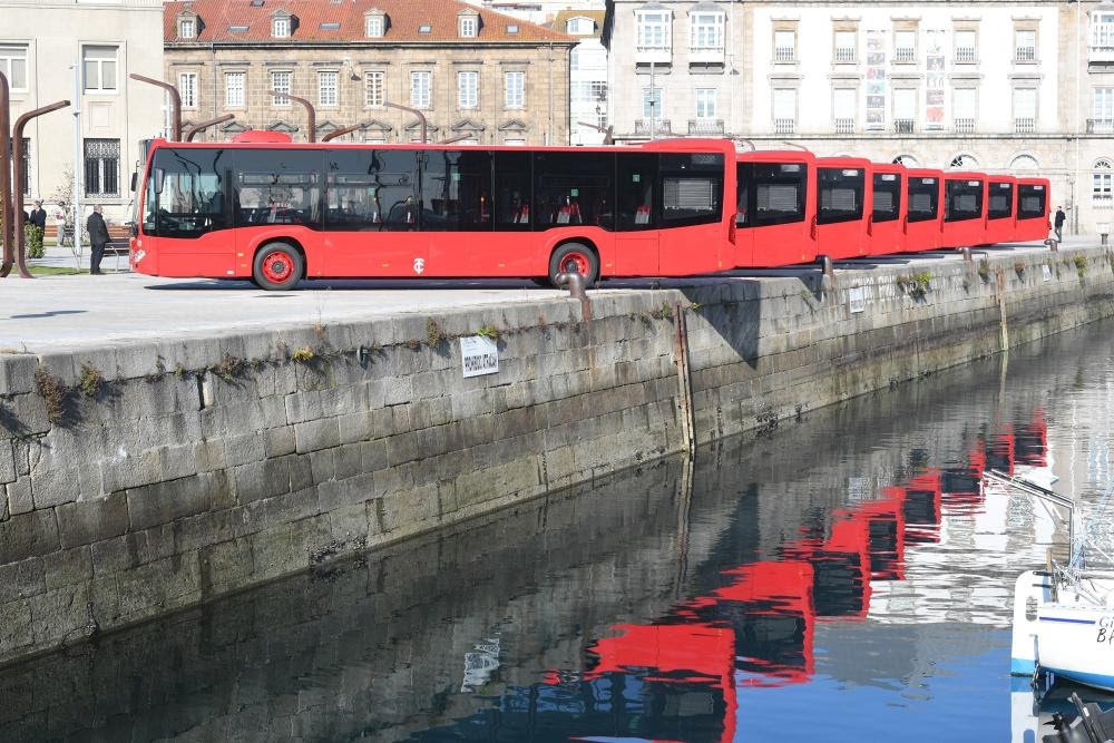 Otros ocho nuevos buses #CitaroC2 para la flota de Tranvías de A Coruña ...