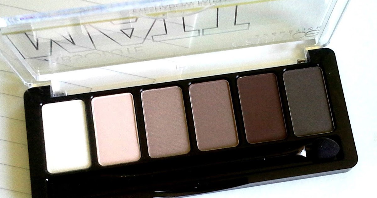 Catrice Absolute Matt Eyeshadow Palette — Lana Talks