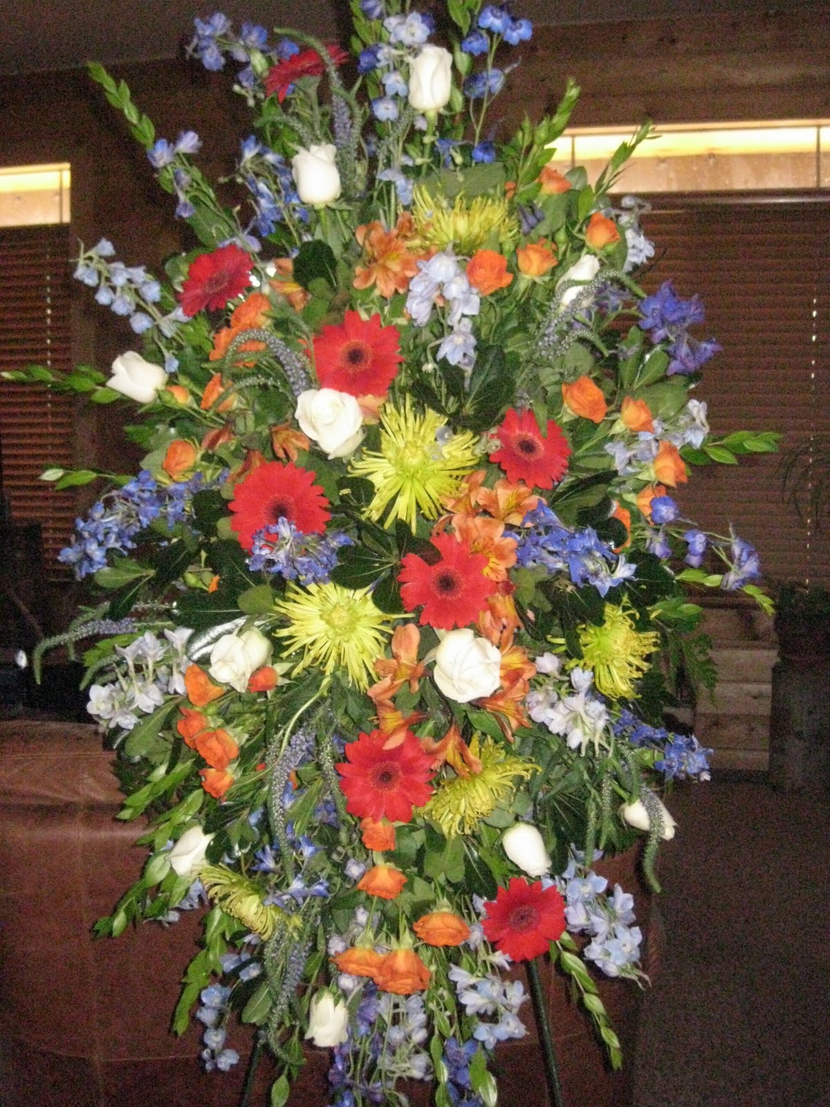 Wildflower Bokays: Sympathy arrangements for a dear friend