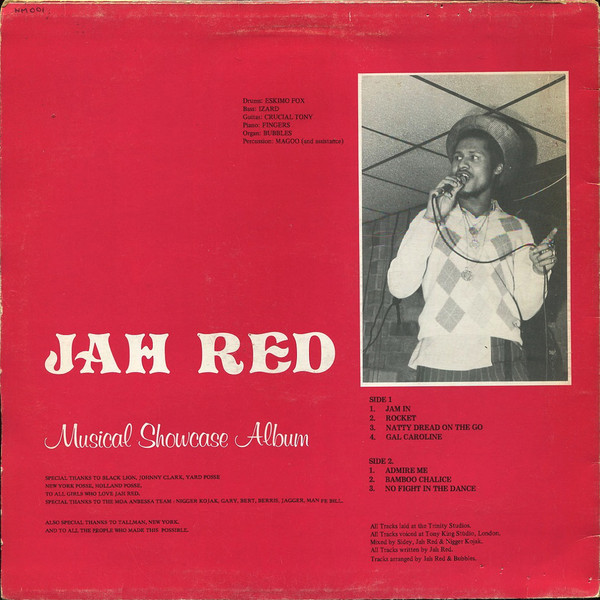 Rasta Reggae Music: Jah Red - Musical Showcase Album