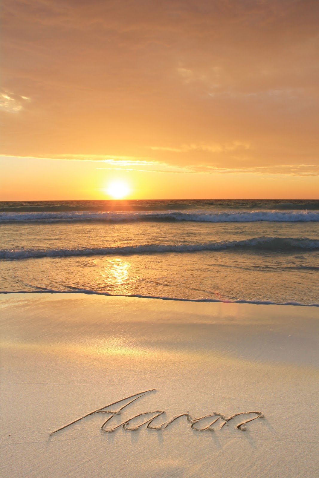 Aaron's Story: His Name in the Sand