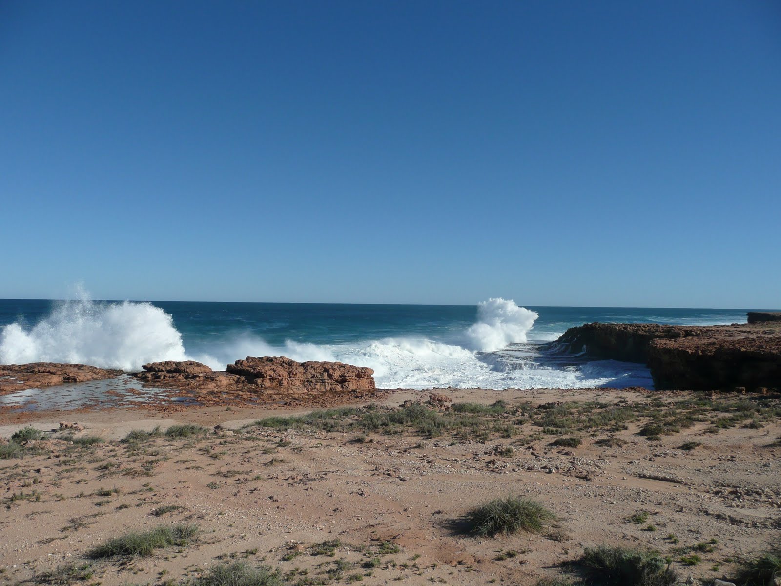 Nele & Andrew Around Oz: Point Quobba Campsite, WA (North of Carnarvon