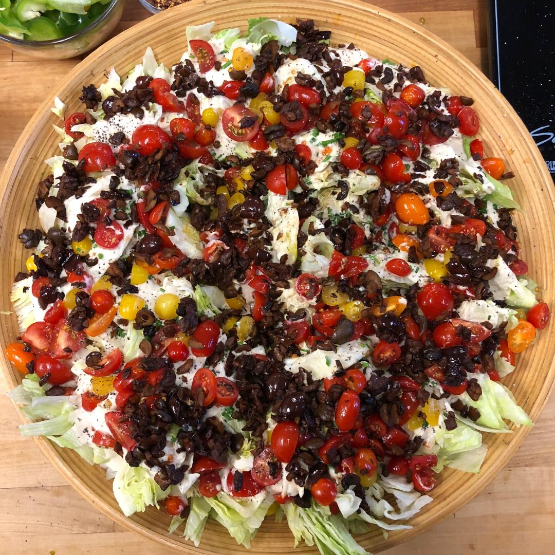 Foodture: Cooking for a Healthy Future: Saladmaster Salad Cake