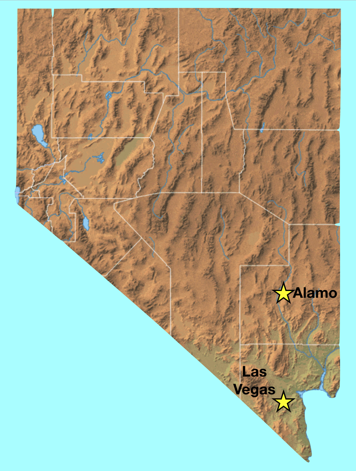 Earthly Musings - My Travel and Geology Blog: The Alamo (Nevada ...