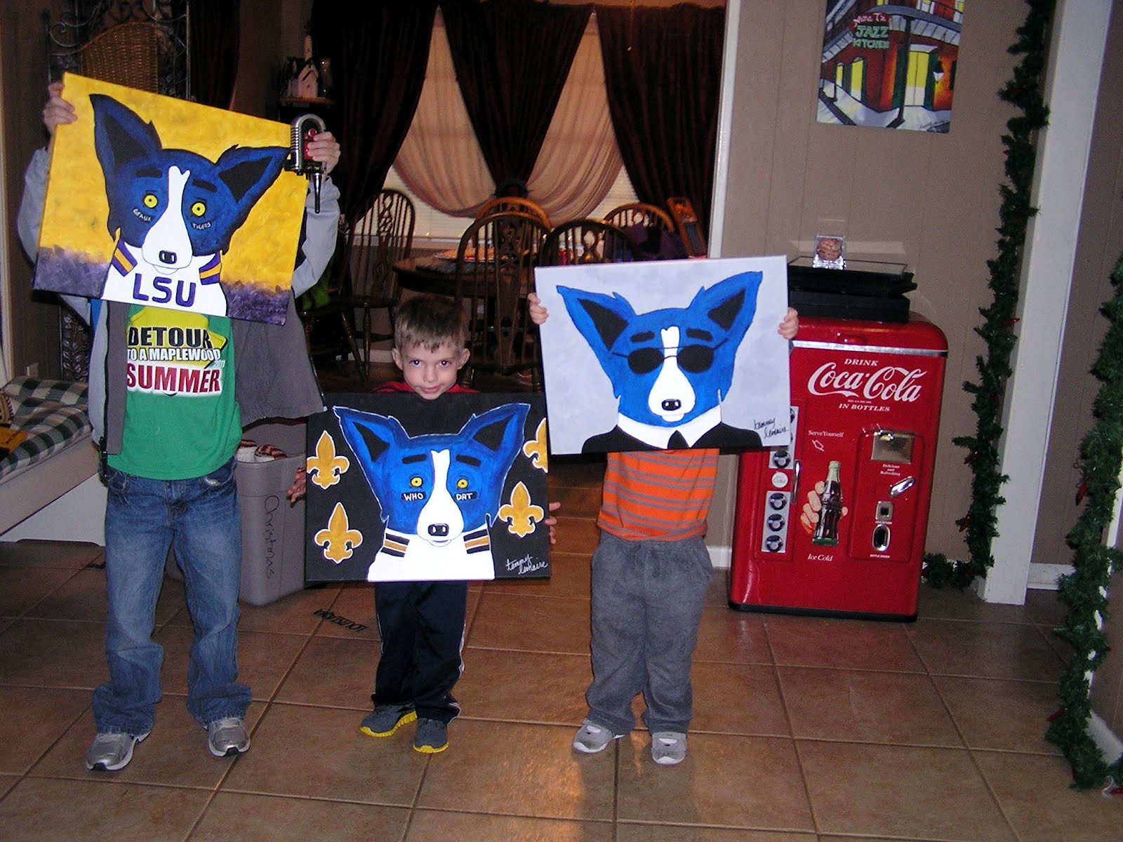 Lagniappe-A Little Something Extra: BLUE DOG FANS