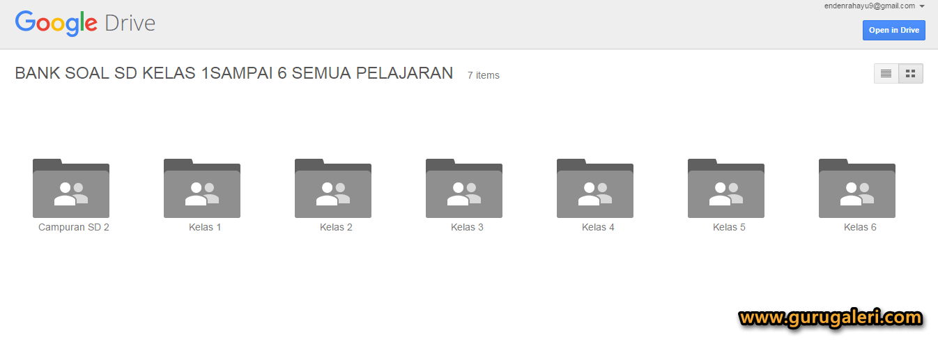Bank Soal SD Lengkap Semua Mata Pelajaran Kelas 1 - 6 - Guru Keguruan