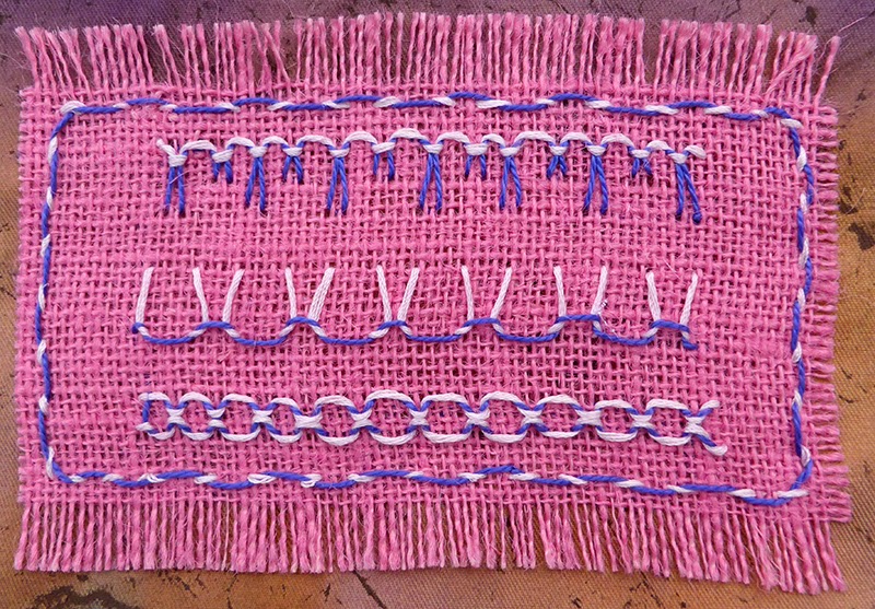 LinsArt: Variations of Lock Stitch