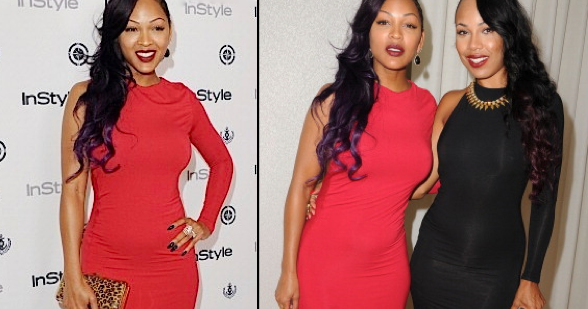 Kemi Online ♥: Meagan Good & La'Miya stunning at InStyle Magazine Soiree