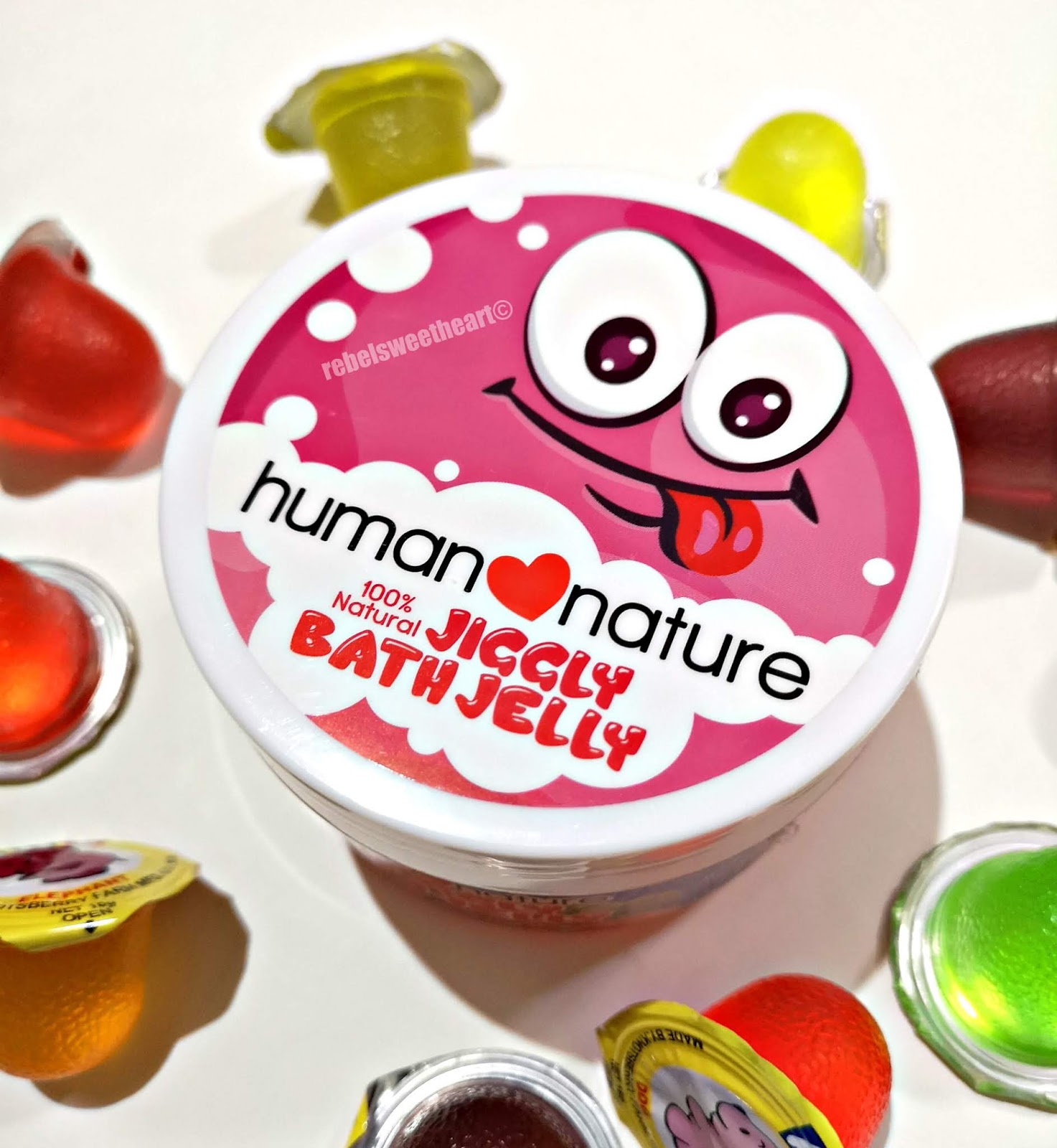 The Rebel Sweetheart.: Spotlight | Human Heart Nature Jiggly Bath Jelly.