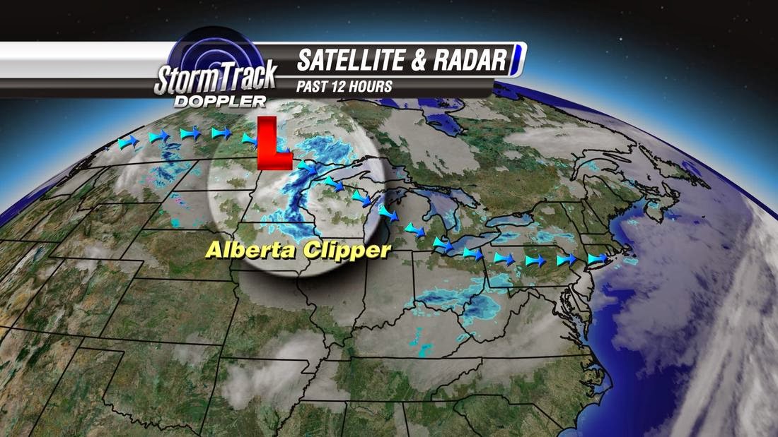 First Alert Weather : Alberta Clipper -- More Snow
