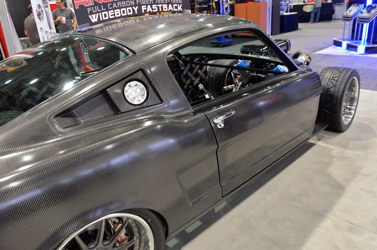 millecavalli LIFESTYLE: Carbon Fiber 1965-66 Mustang Fastback by Ring ...