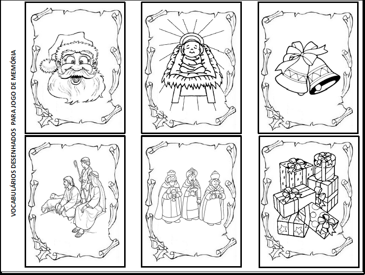 Oficina de Libras: Bingo e Jogo da Memória natalino bilíngue Libras ...