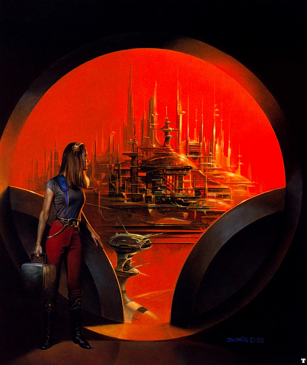 Pixel Atômico: Classic Sci fi Illustrations #8 Boris Vallejo