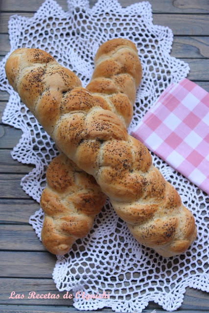 PAN TRENZADO ~ LAS RECETAS DE OLGUICHI