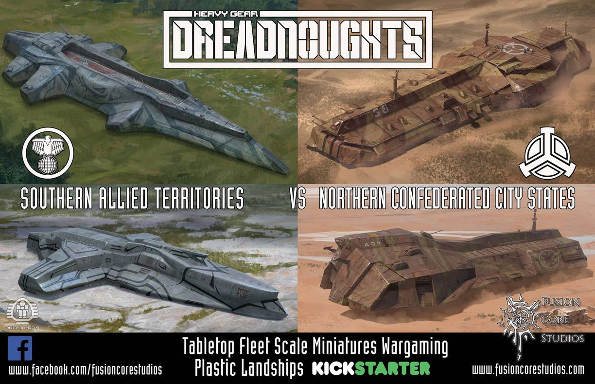 [Heavy Gear Dreadnoughts] The Kickstarter is Live - Forum - DakkaDakka