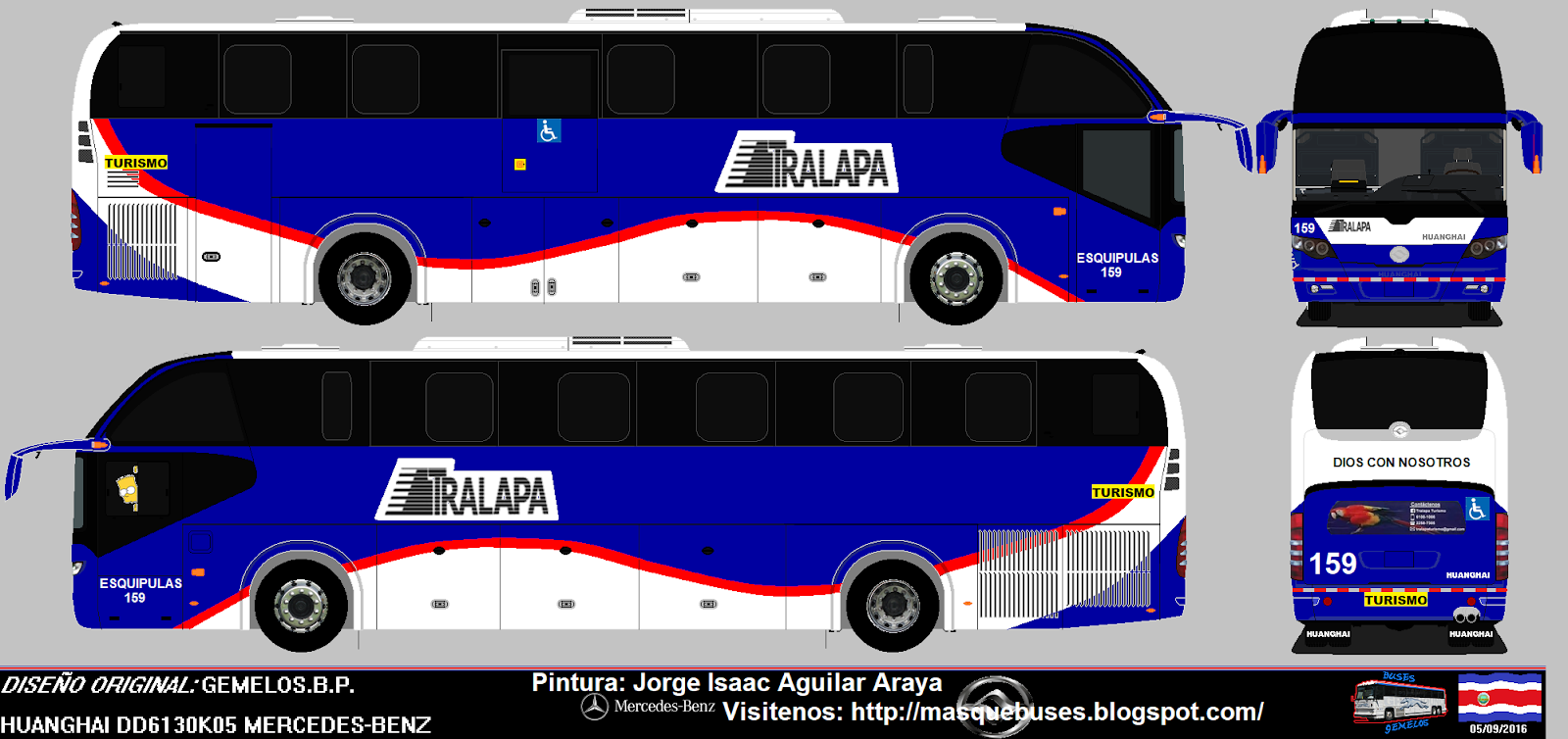 Más que buses: Diseño de buses
