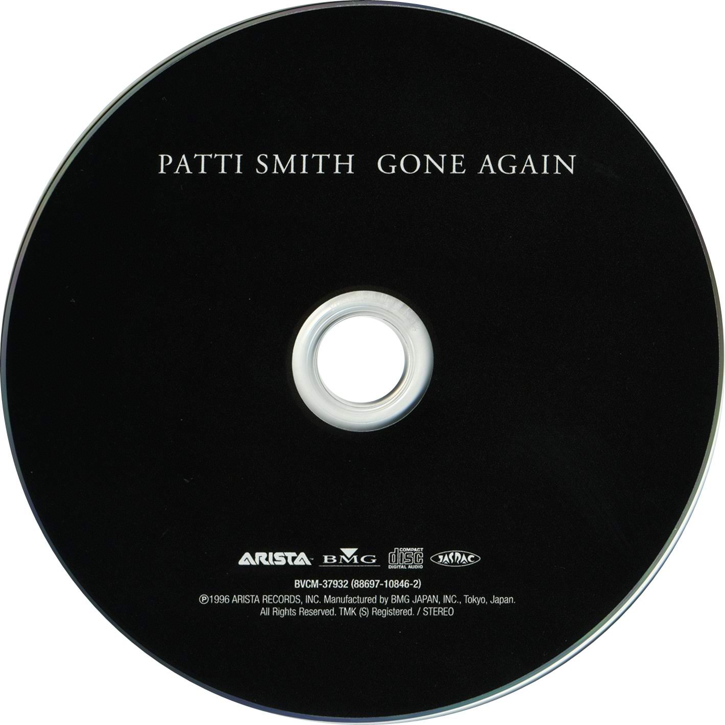 1996 Gone Again - Patti Smith - Rockronología