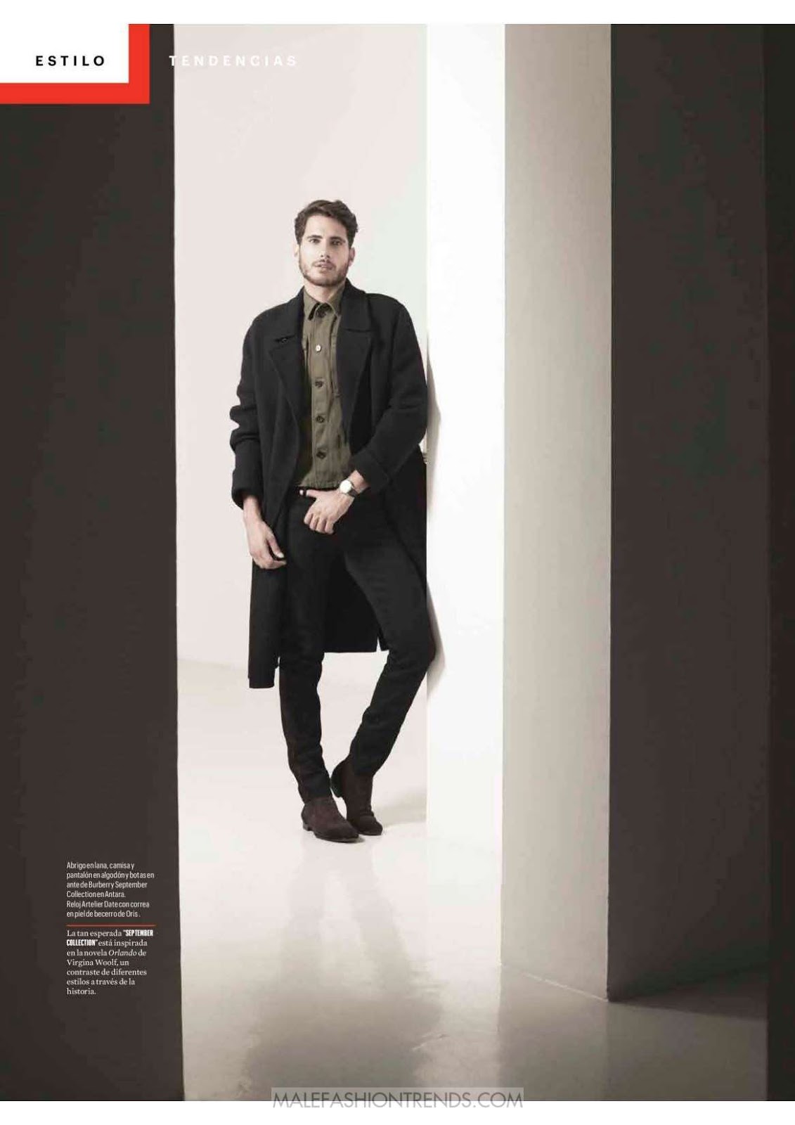 Christian Giustardi por Olga Laris para Esquire México