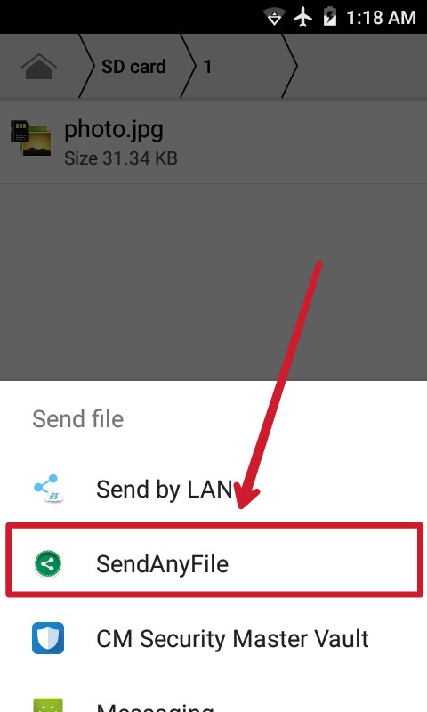 Send any file on whatsapp using this app ~ Android Knowledge