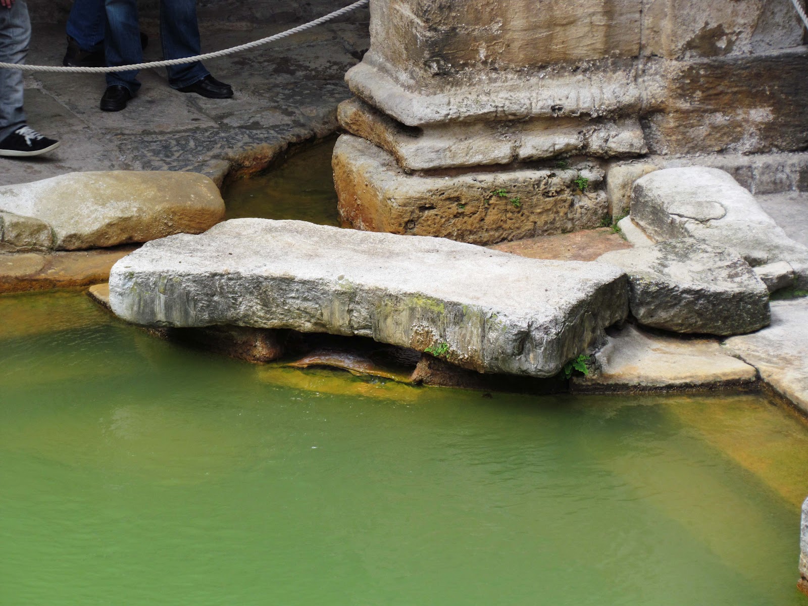 Circles Of Rain: Bath Roman Baths