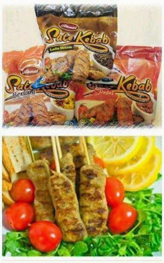SATE KEBAB AKMAL: Frozen Food- Sate Kebab