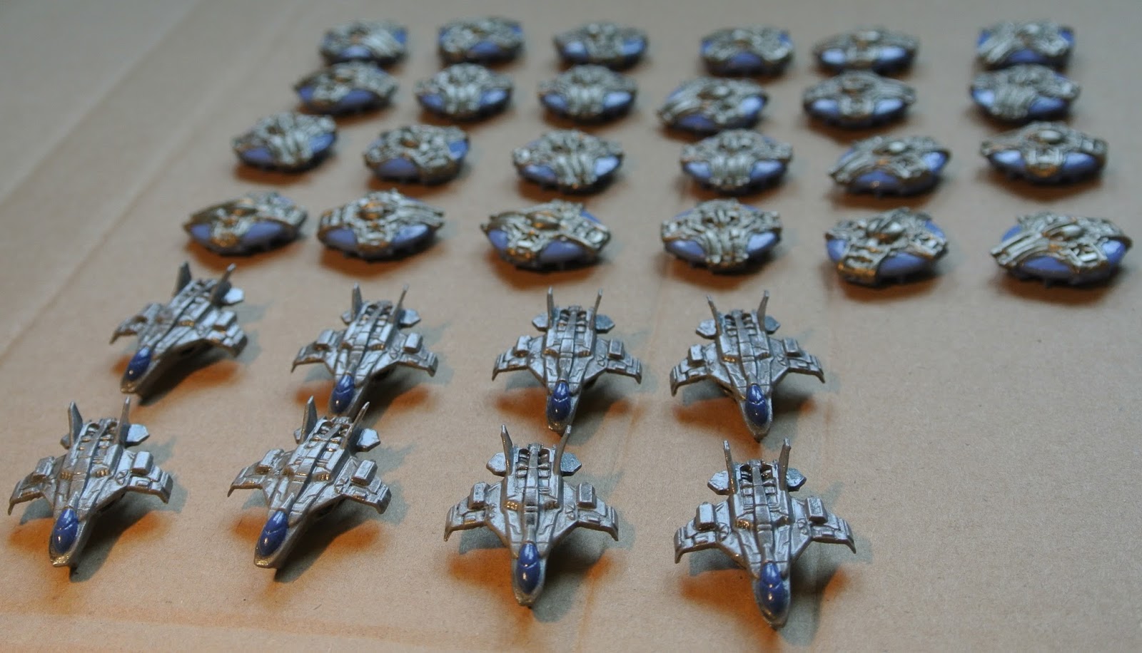 Jarek's Miniatures and Board Games: XCom Board Game Painted Minatures