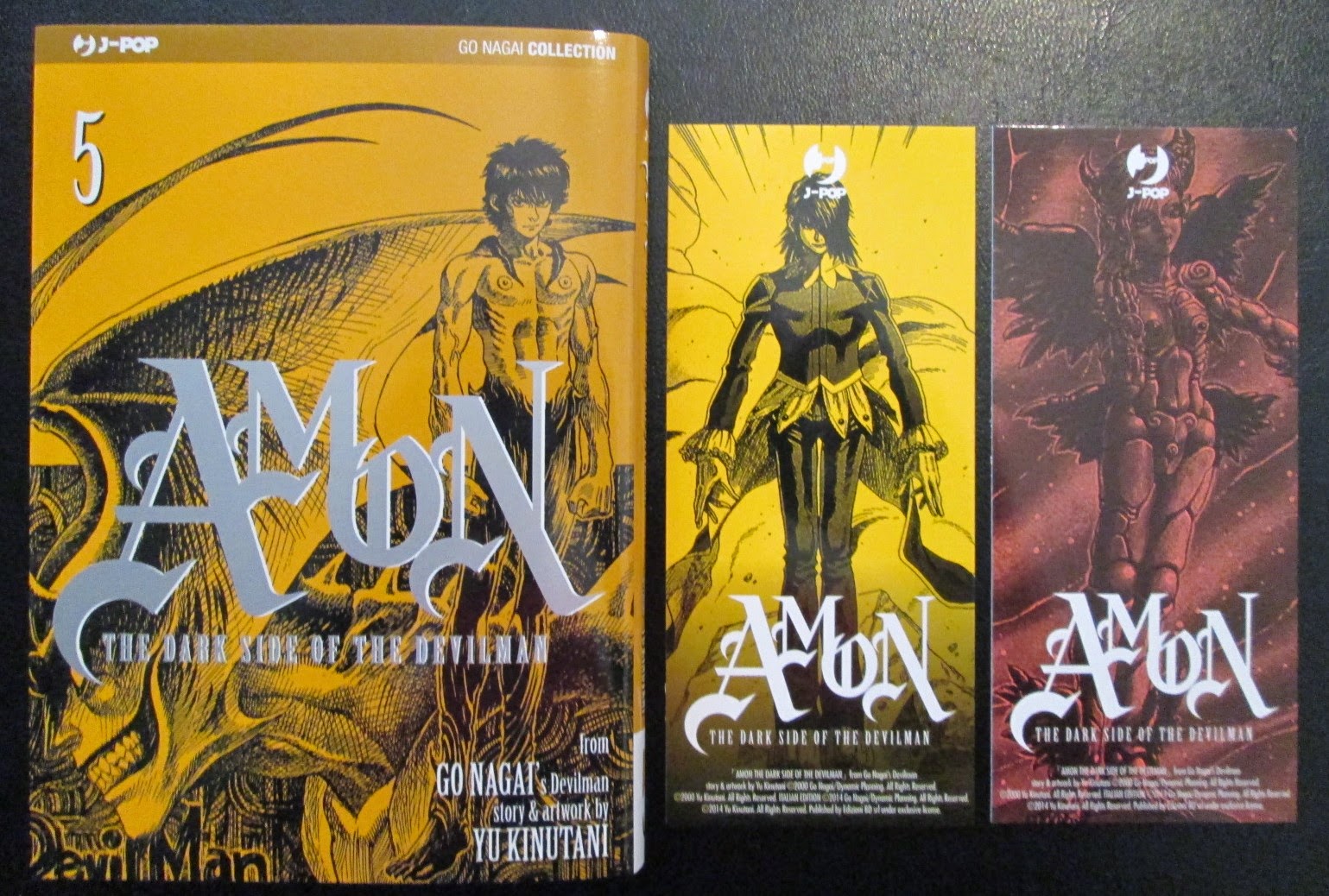 GO NAGAI FAN CLUB ITALY: Kabuto Blog: Go Manga: Amon The Dark Side of The Devilman #5 [J-Pop] (ita)