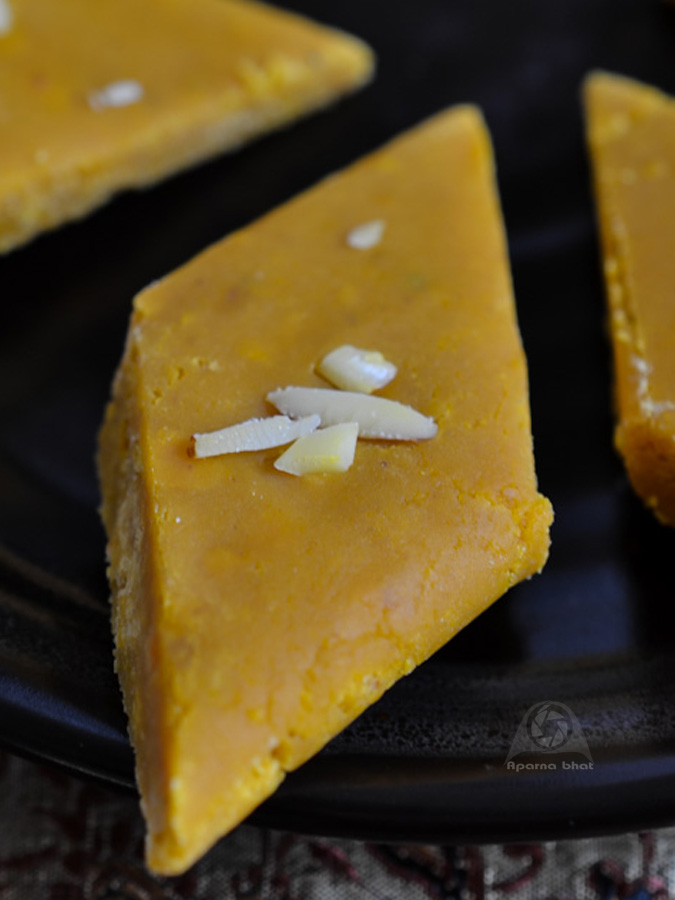 Gajar Burfi/ Carrot Fudge ~ Flavors N Colors