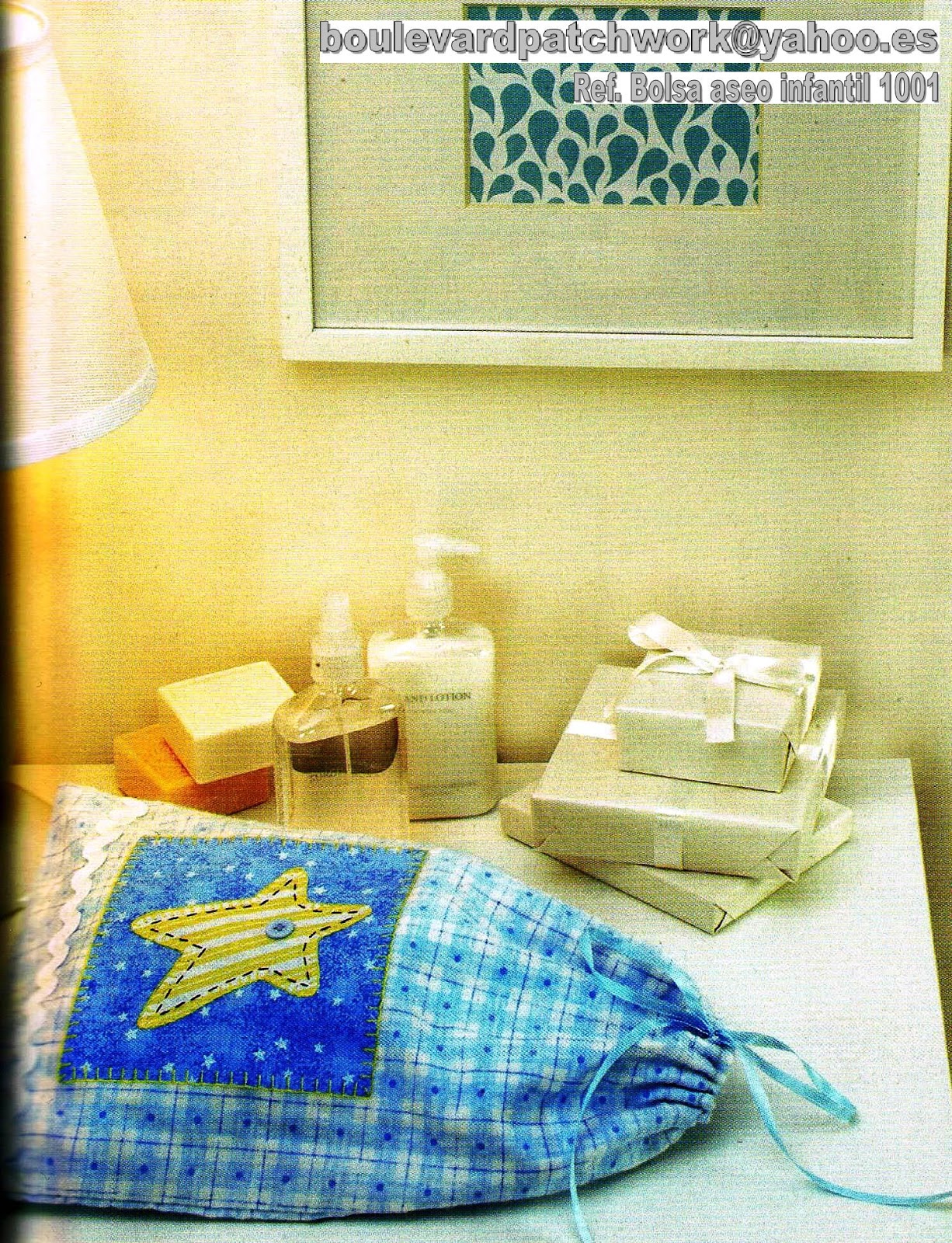 Boulevard del Patchwork: Bolsita de merienda / aseo