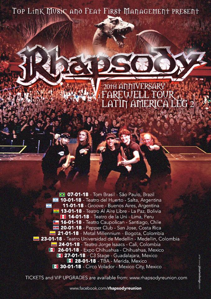 Radio Exmera : RHAPSODY ANUNCIA A SEGUNDA PARTE DA 20TH ANNIVERSARY ...