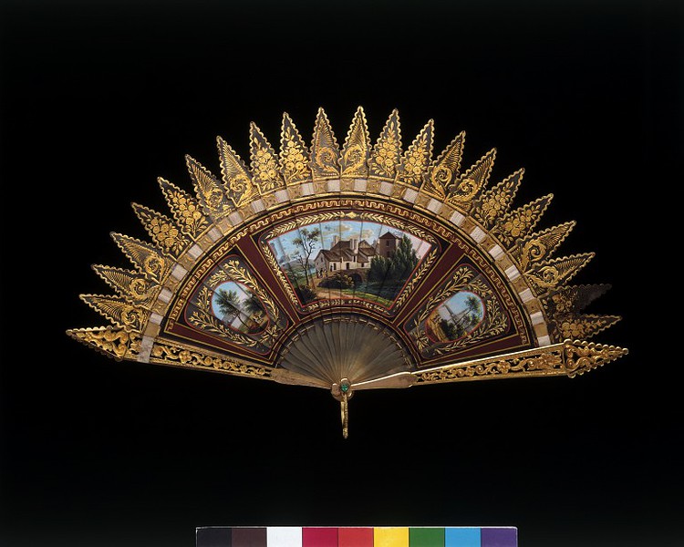 Stalking the Belle Époque: Unfolding Pictures: A Gothic Revival Fan ...