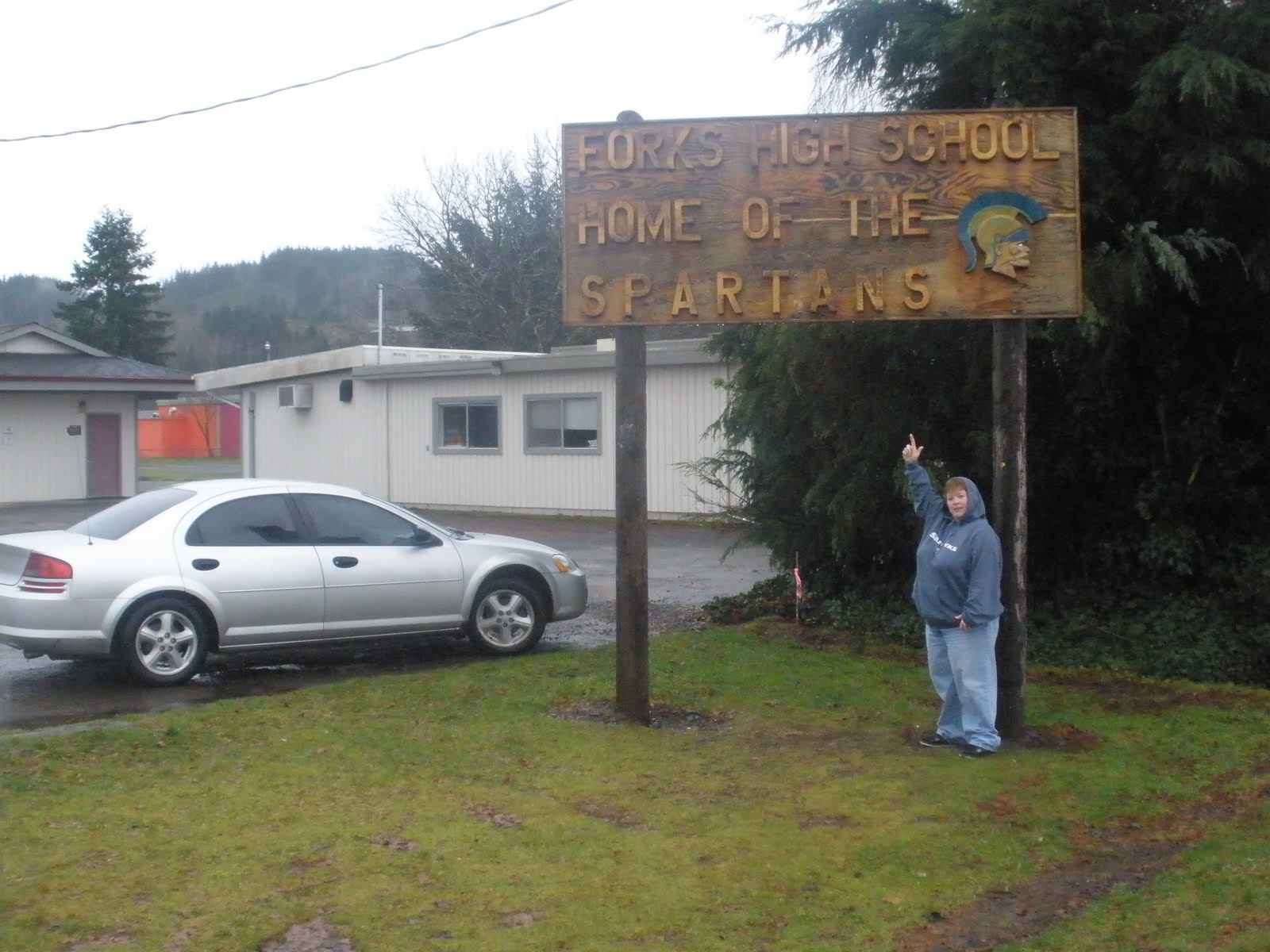 Twilight Travels 2011: Forks High School