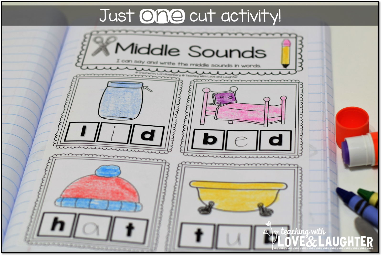 Teaching With Love and Laughter: Kindergarten Phonics Interactive Notebooks