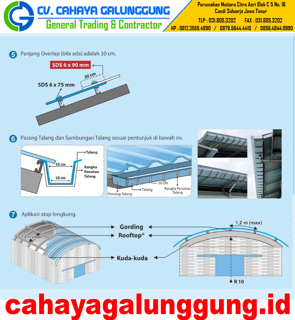 Harga Atap Pvc Roof Top 2018 | HARGA ATAP PVC 2018 | ROOF TOP | ATAP ...