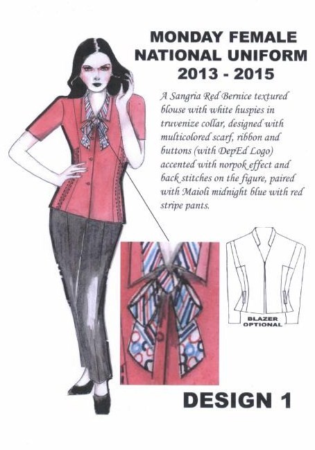 The Journey of a Brave Teacher: New DepEd National Uniform for Teachers ...