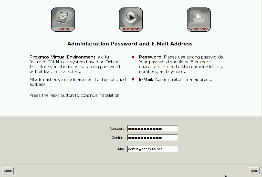 Tutorial cara installasi proxmox - Yunita sari
