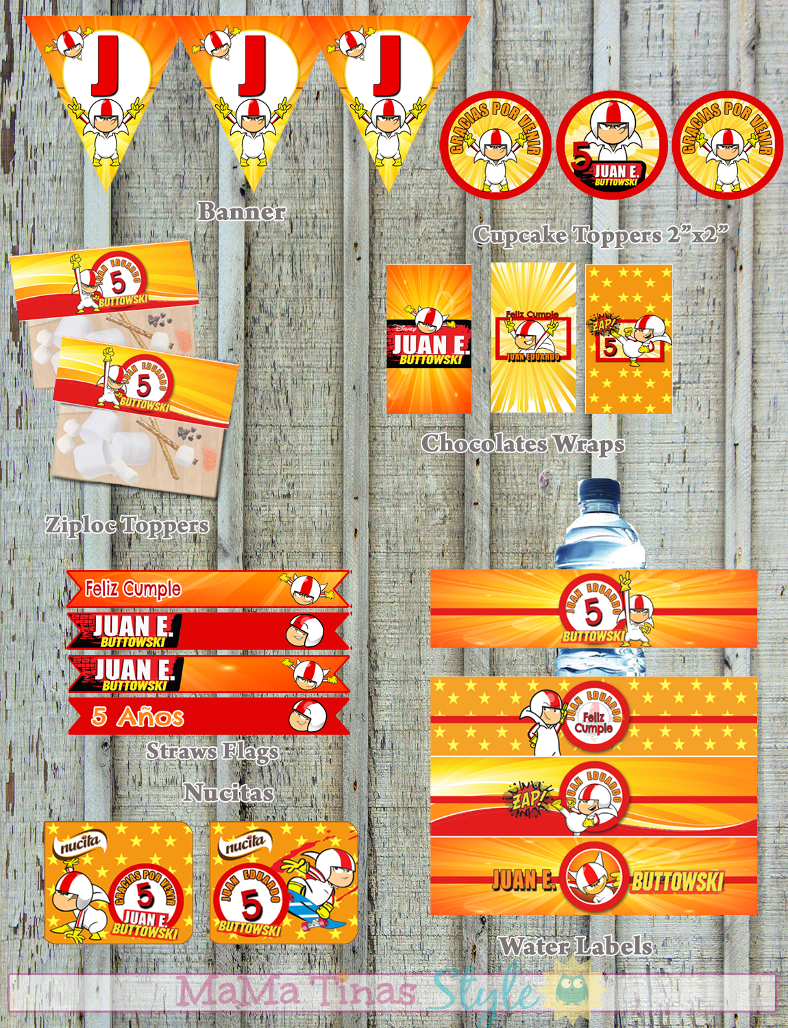 MaMa Tinas Style: Fiesta Kick Buttowski - Juan Eduardo Tapias