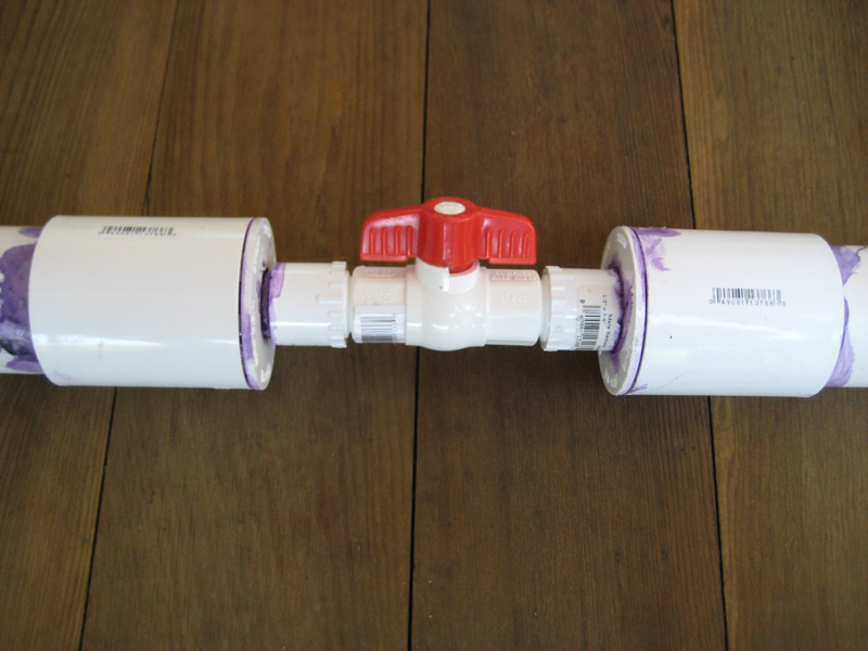 K6JCA: Quickie Pneumatic Antenna Launcher