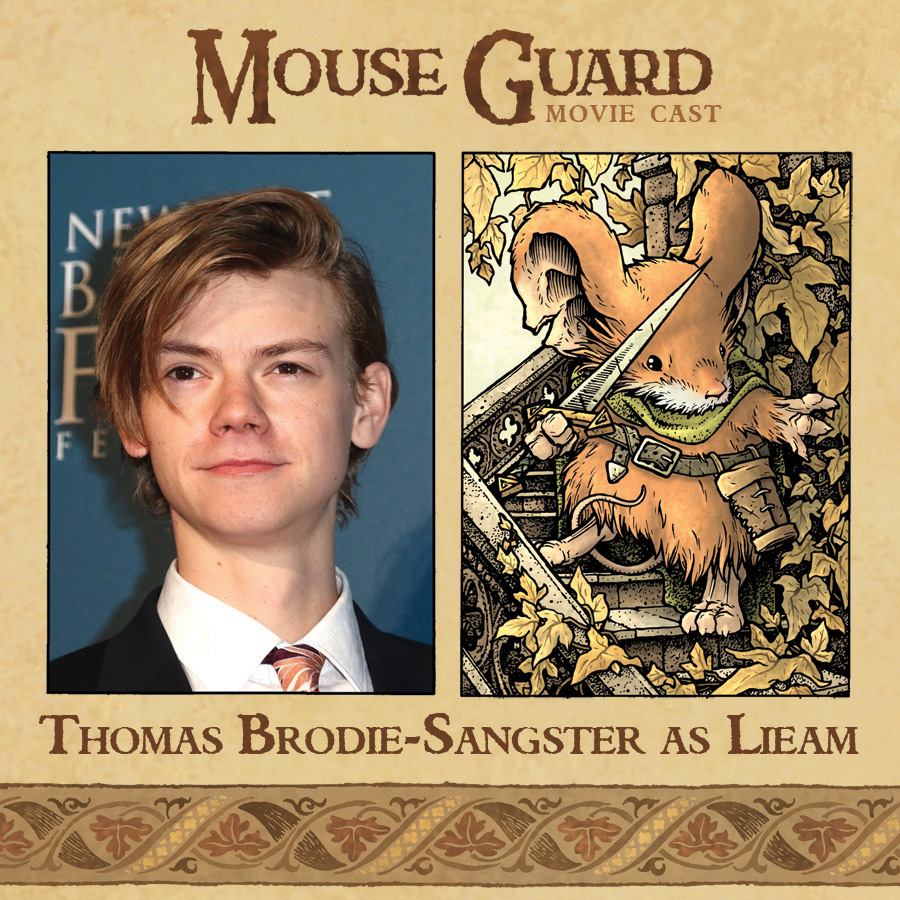 David Petersen's Blog: Mouse Guard Movie Casting!