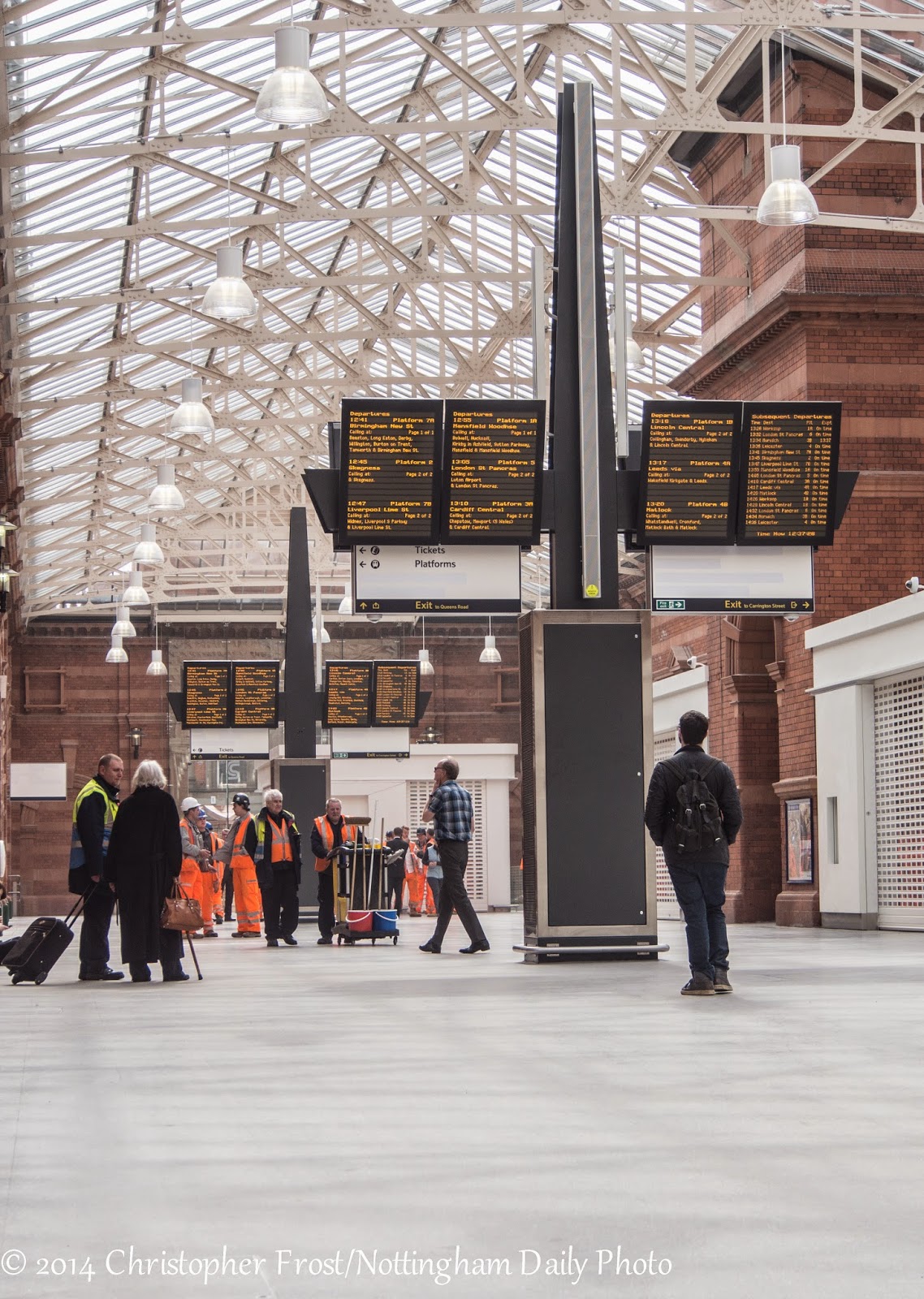 Nottingham Daily Photo: The Train At Platform One