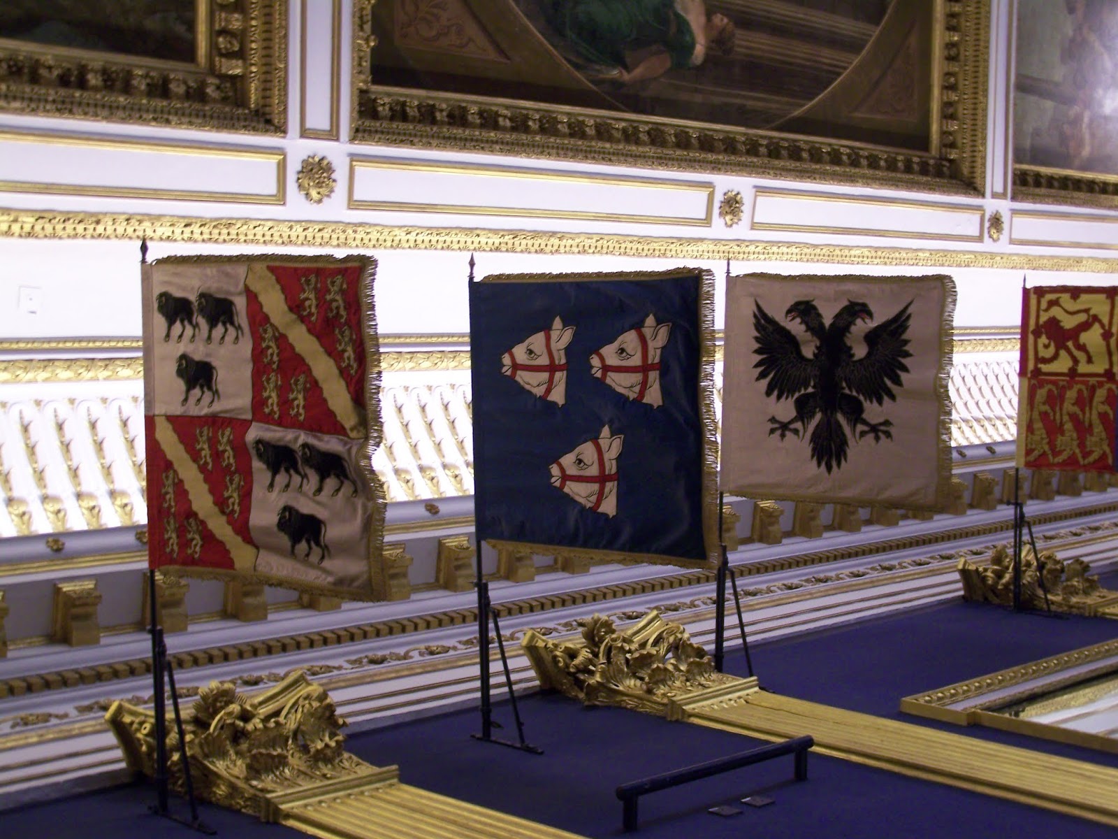 Irish Heraldry: Dublin Castle - Heraldry on the Banners in St Patrick's ...
