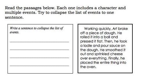 In My Classroom: The Forest and the Trees: Collapsing Lists of Events