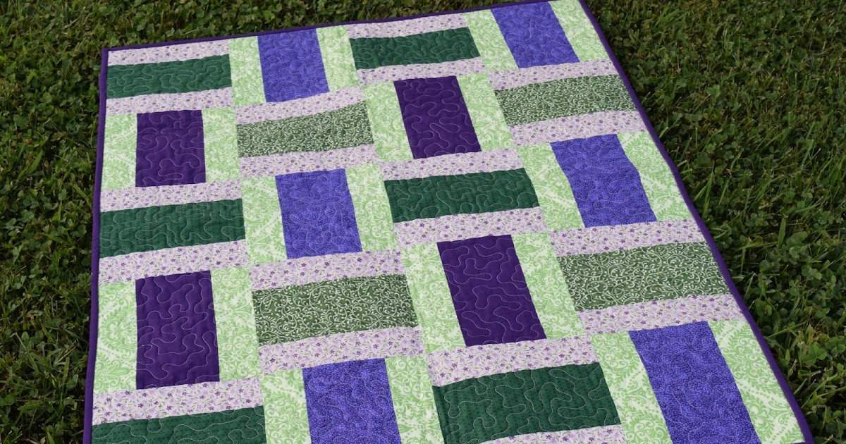 Tish's Adventures in Wonderland: Woven Baby Quilt Tutorial