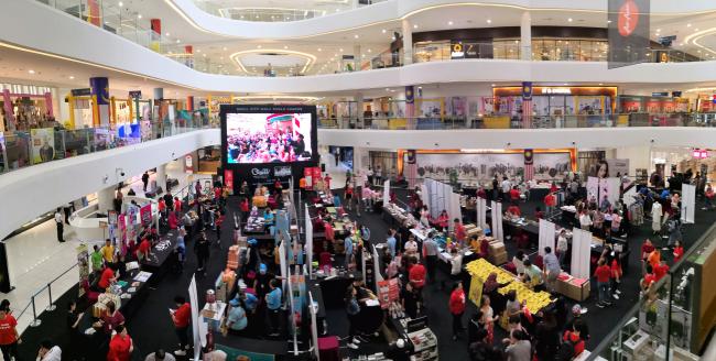 PRESTOPAY ANJUR BAZAR RAYA TANPA TUNAI DI QUILL CITY MALL