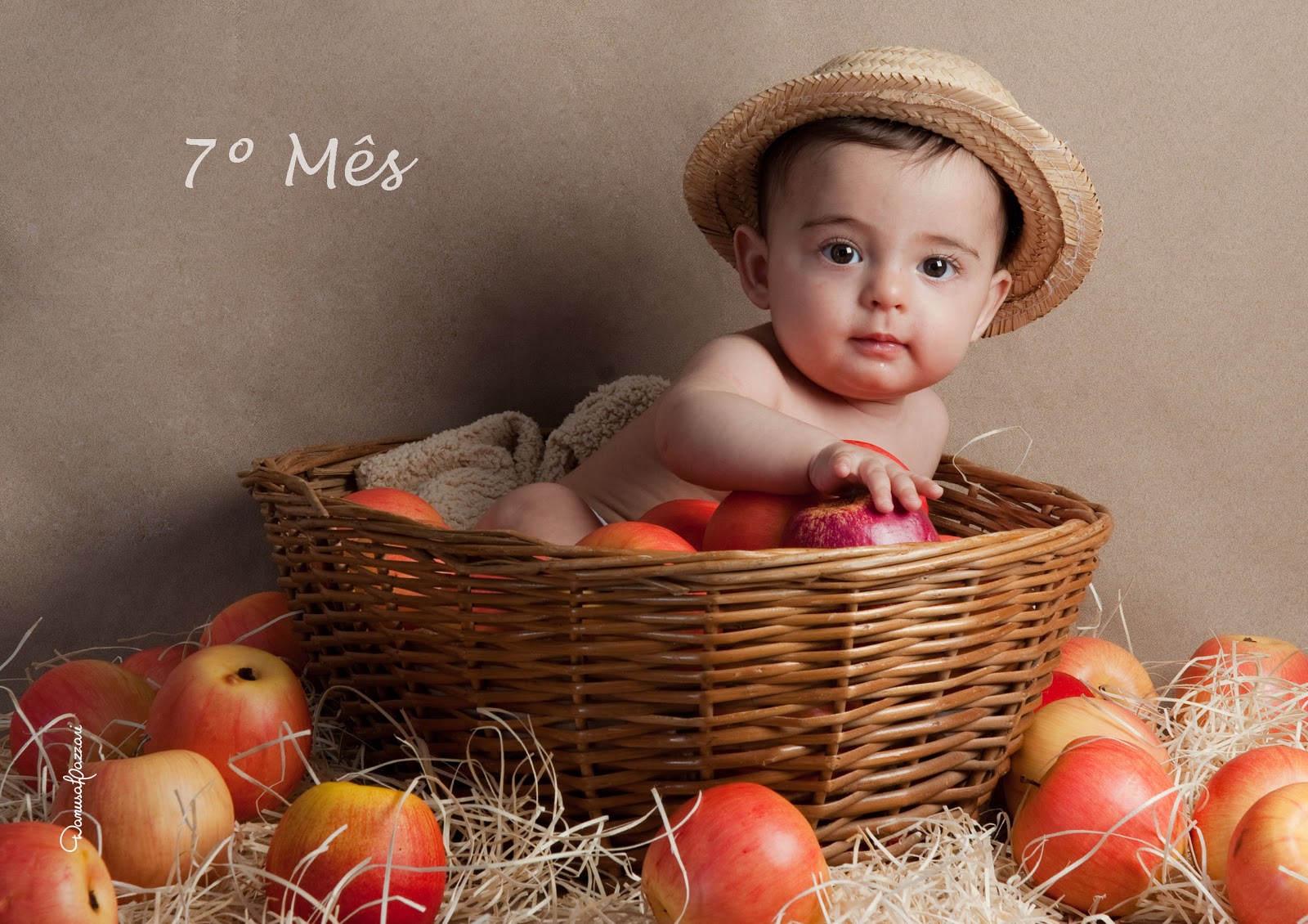 Danusa Lazzari Fotografia: Otavio 7 meses - Bebê mês a mês